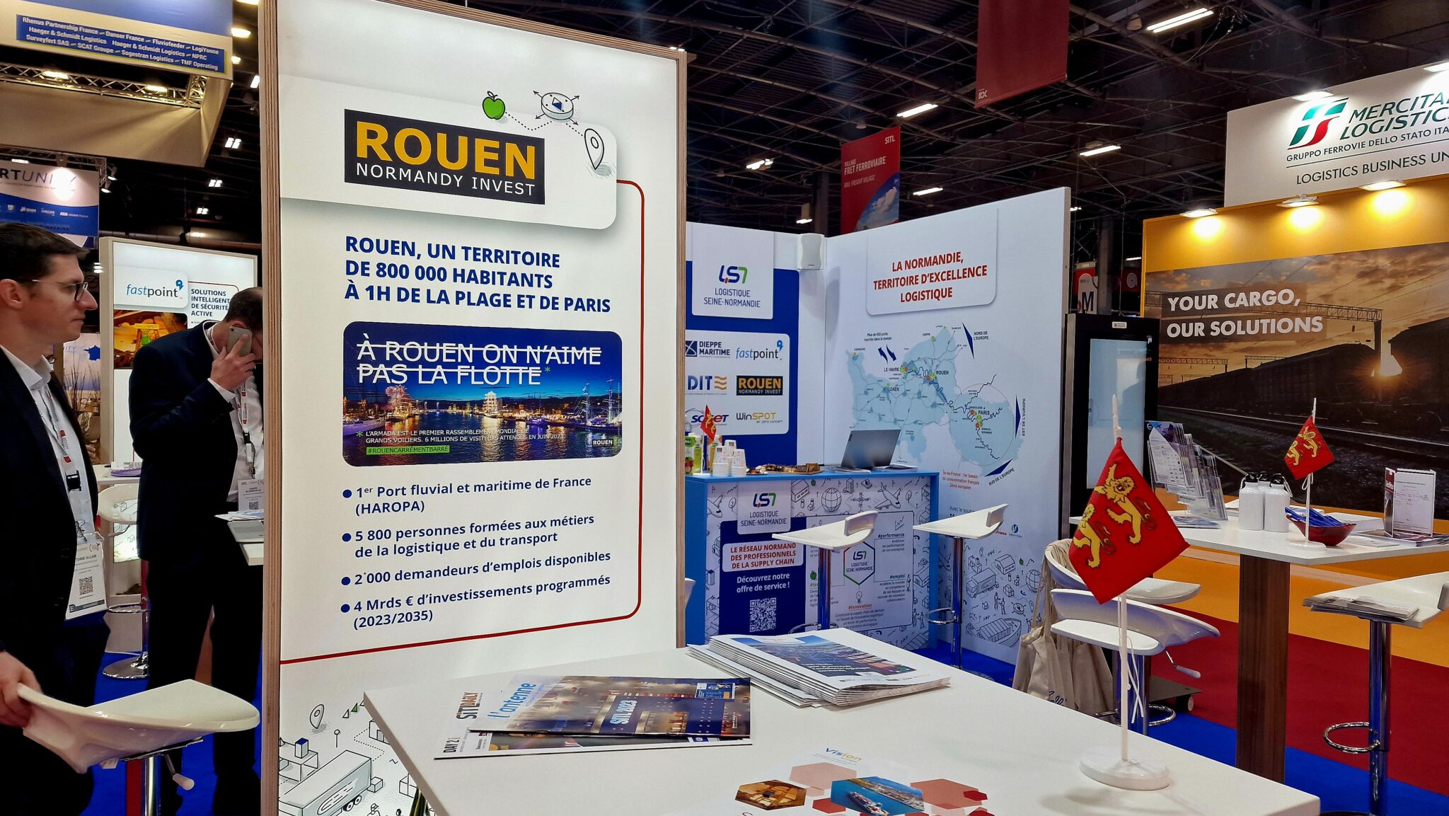 Le territoire de Rouen s'affiche à l'occasion du salon SITL