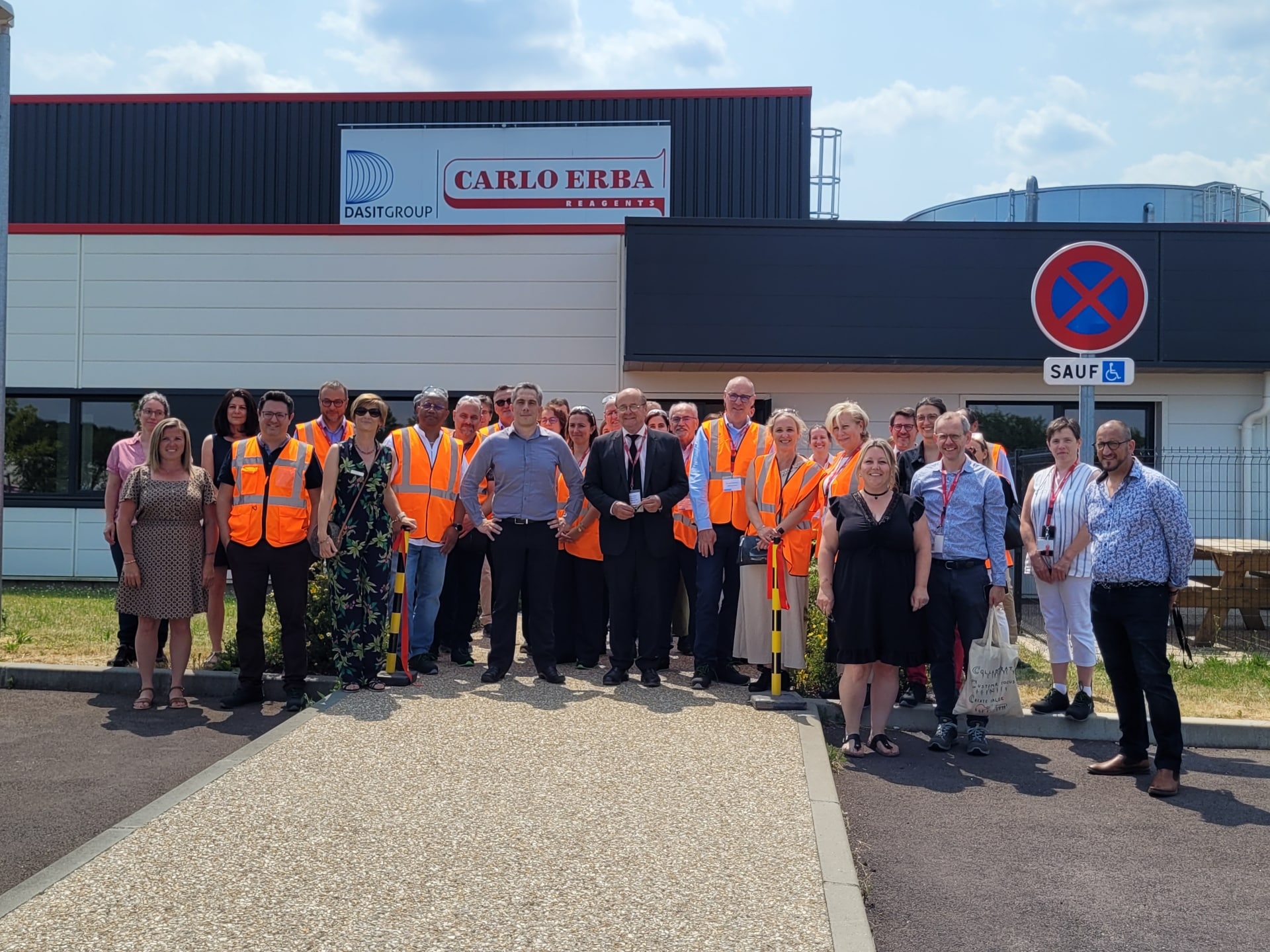Carlo Erba inaugure son centre logistique à Heudebouville