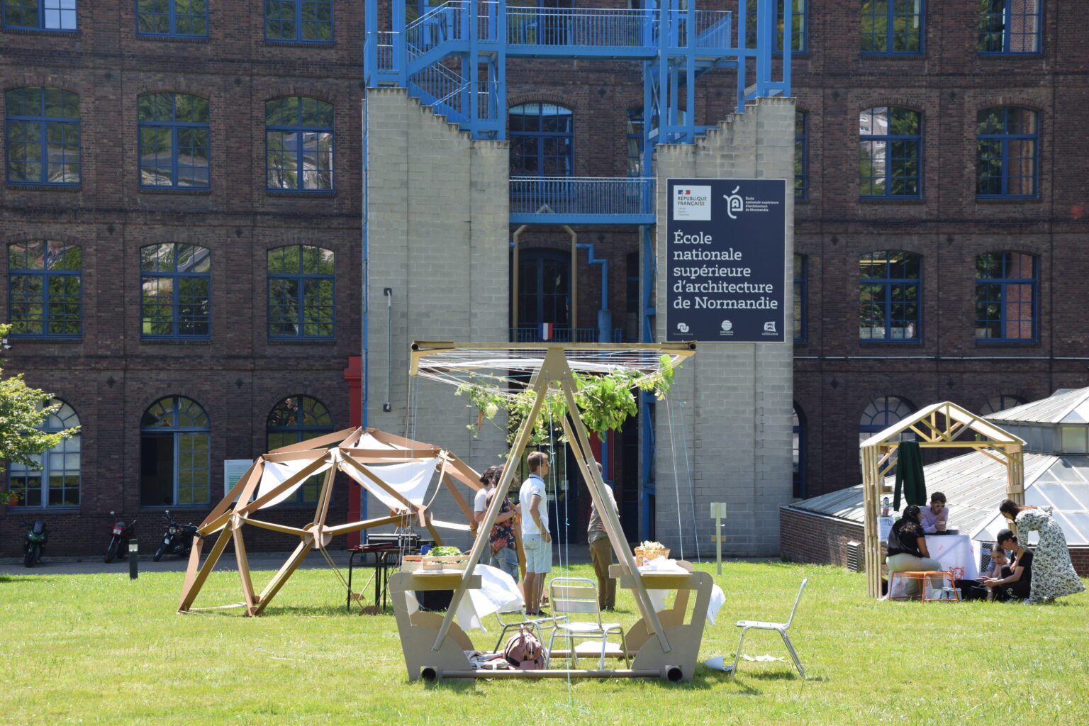 L'ENSA Normandie (École nationale supérieure d'architecture) au cœur de la Métropole Rouen Normandie