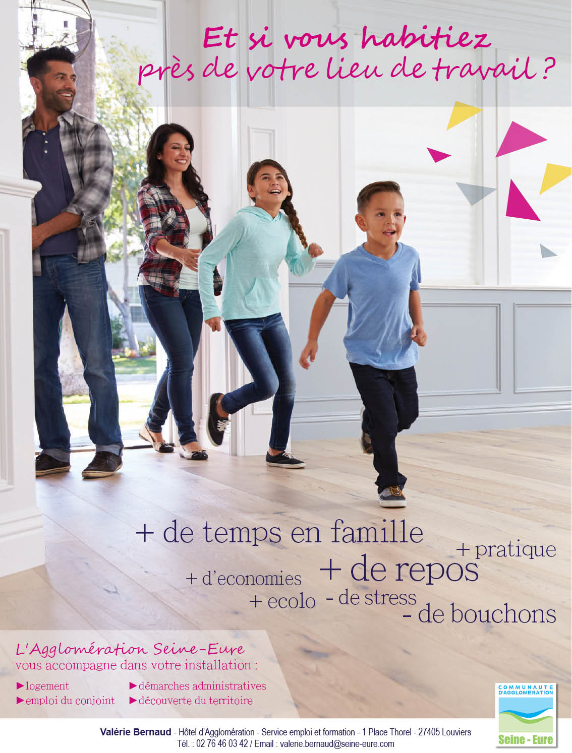 Dispositif d'accueil : l’Agglo Seine‐Eure facilite l'installation des salariés