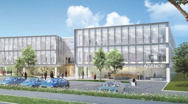 Déménagement du siège régional d'Axa à Isneauville en 2017 - Rouen ...